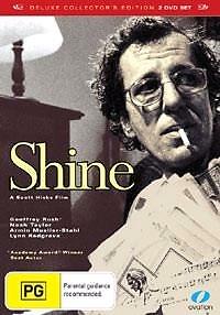 Shine Deluxe Collector's Edition (Movie DVD 1996) Geoffrey Rush 2 Disc ...