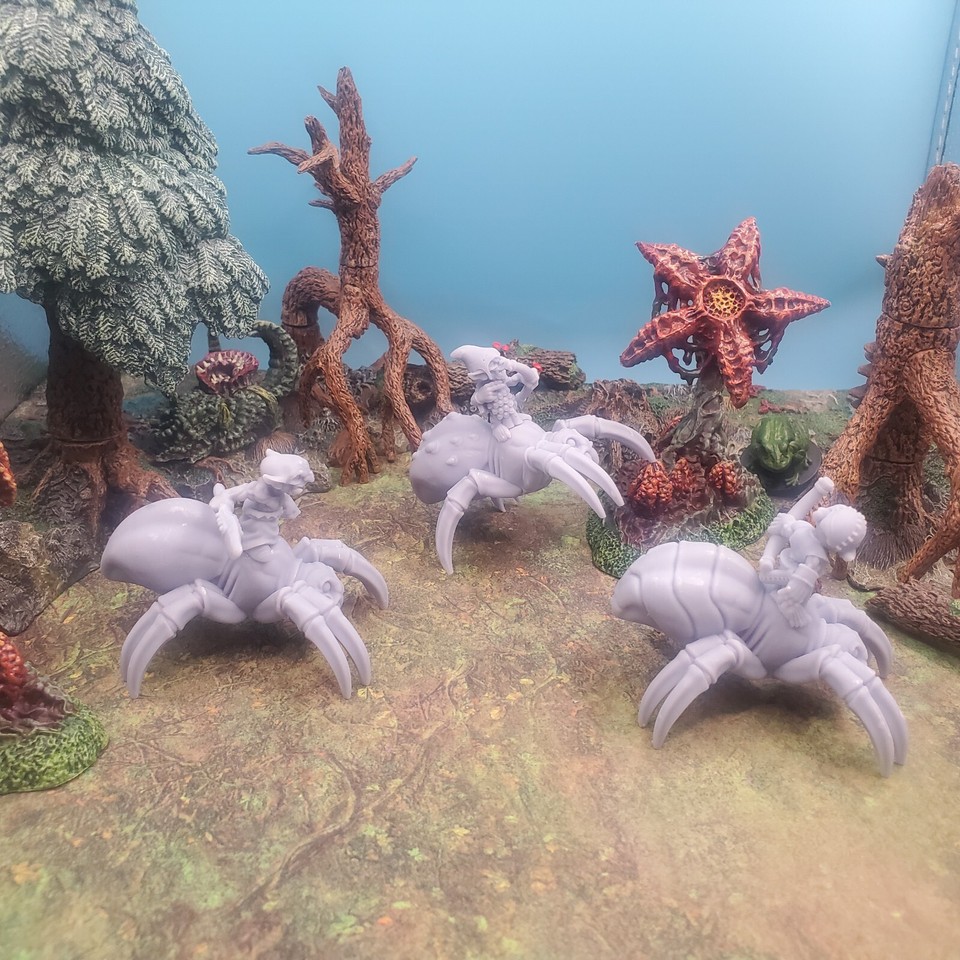 Goblin Spider Riders D&D Dungeons & Dragons Pathfinder TTRPG Archer ...