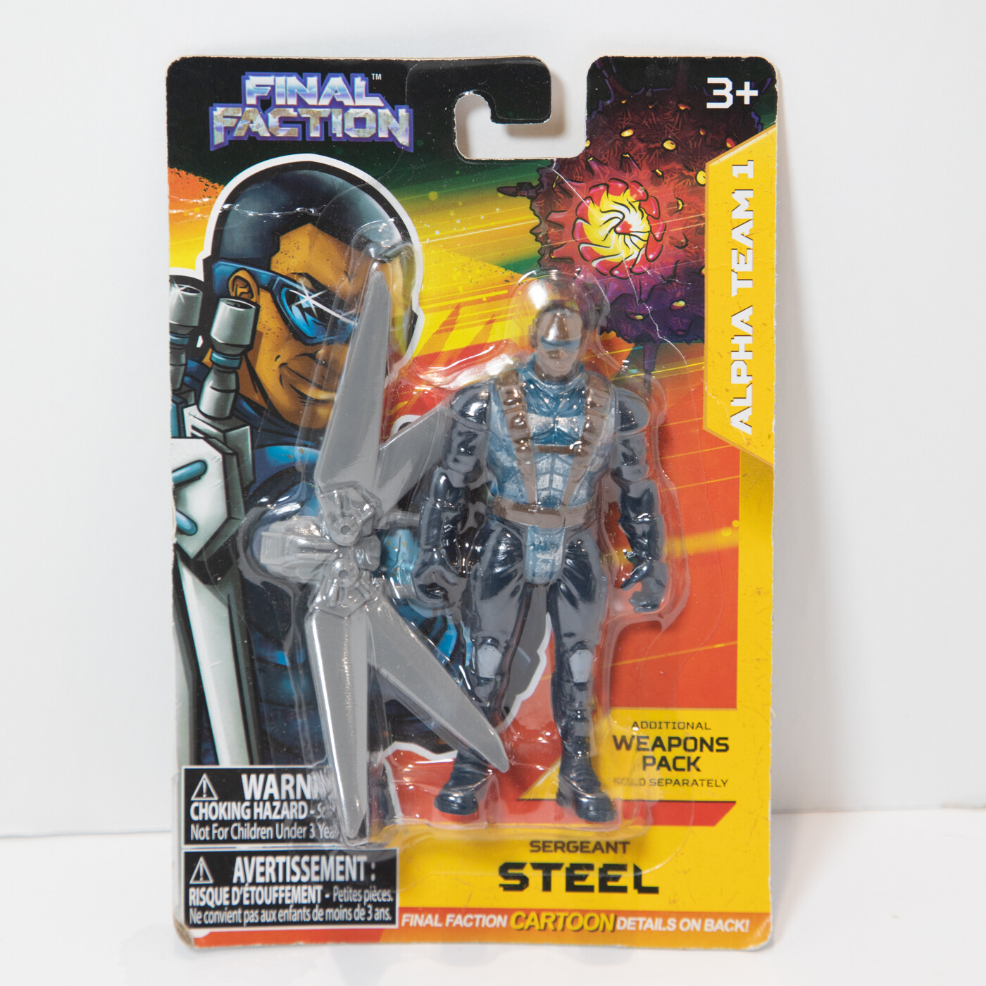 Final Faction Alpha Team 1 Action Figure Sergeant Steel | eBay