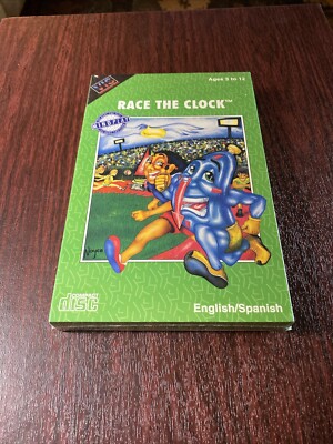 VIS Radio Shack 25-6163 Race The Clock Compact Disc English/ Spanish ...