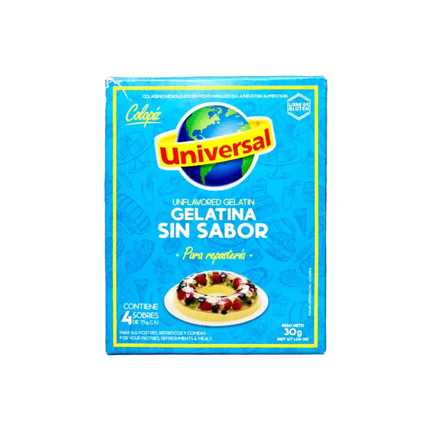 UNIVERSAL GELATINA SIN SABOR (COLAPIZ ) Pack X 2 | eBay