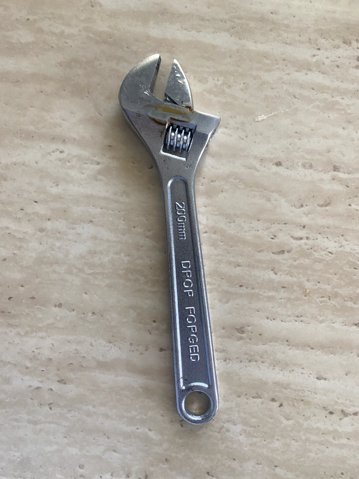 8” Adjustable Wrench Drop Forged Steel (200mm) Heavy Duty | eBay