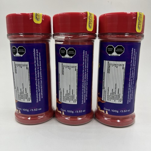 ORIGINAL 3x Takis Fuego Chilli Powder Seasoning 3x Polvo Sazonador ...