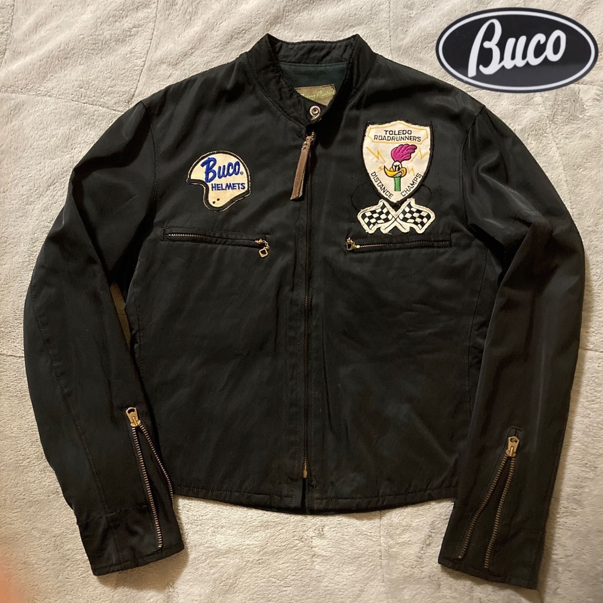 Rare Vintage The REAL McCOY'S Buco Nylon Rider'S Jack… - Gem