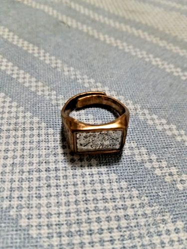 VINTAGE TOM MIX SIGNATURE STERLING SILVER TOP 1942 RALSTON CEREAL ...