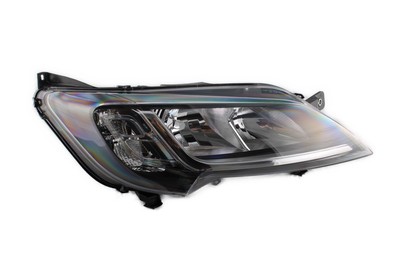 PEUGEOT BOXER Headlight Black With Halogen DRL Right Hand 2014- | eBay UK