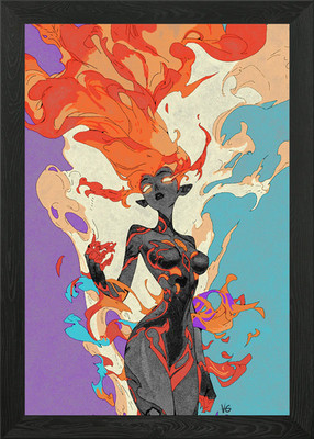 Inferno Framed Wall Art Poster Canvas Print Picture | eBay UK