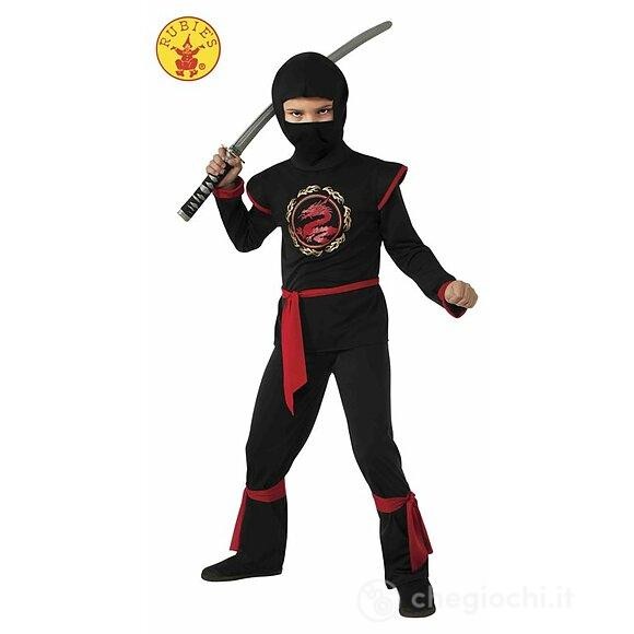 Costume Dragon Ninja Nero 7-8 anni (887057-L) | eBay