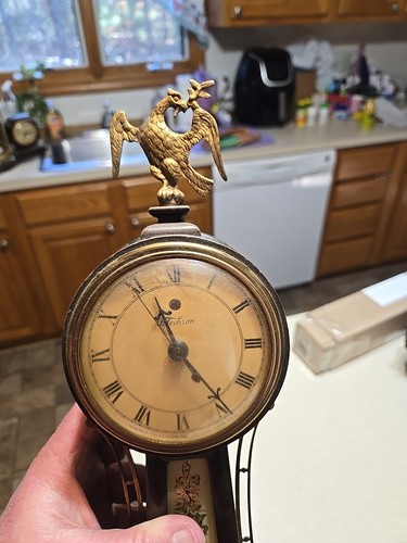 Vintage Banjo Warren Telechron Wall Clock Size: Approx. 19"H x 5"W | eBay