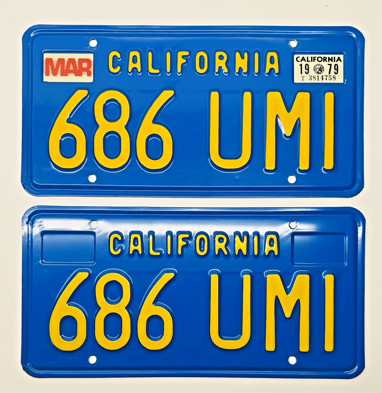 1979 California License Plates DMV Clear 1979 Chevrolet Blazer | eBay