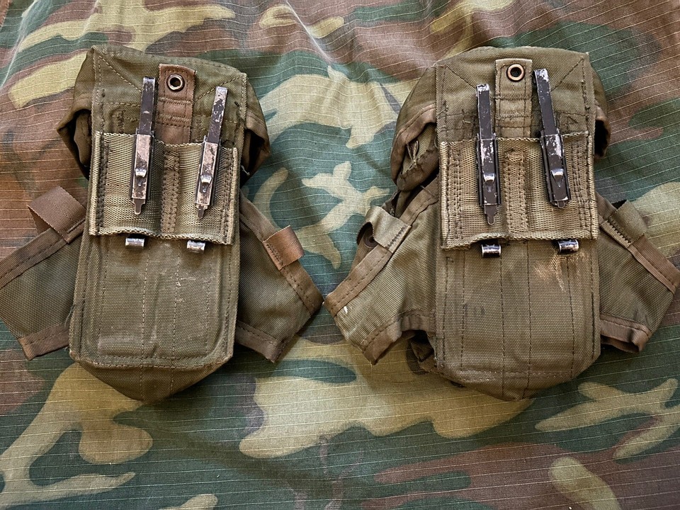 Original Vietnam War US Army USMC M1967 30rd Pouch Set Second Pattern ...