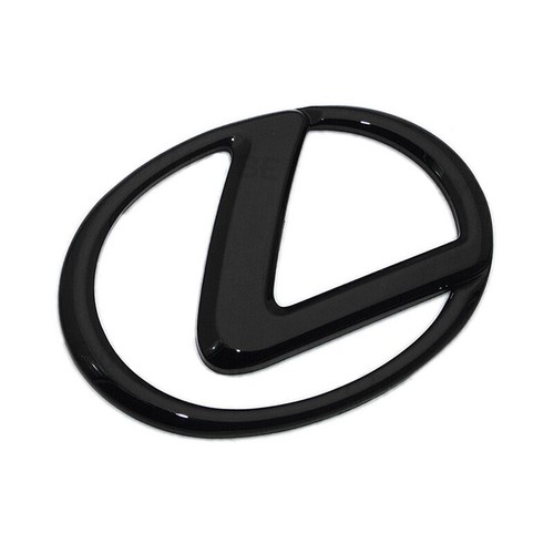 For Lexus Trunk Logo Badge Emblem Car Replace Gloss Black F-Sport ES GS ...