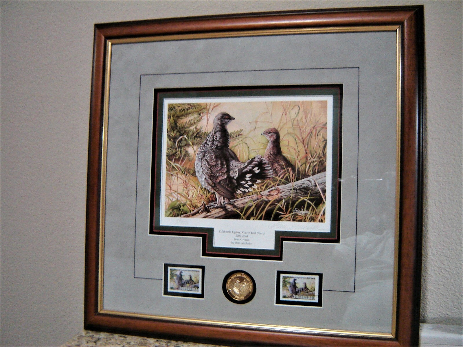 2002-2003 California Upland Game Bird Stamp Print, Pam Stoehsler | eBay