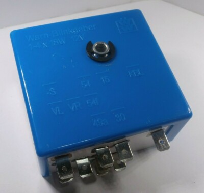 RELAY TURN SIGNAL FLASHER UNIT 9 PIN VOLKSWAGEN T1 BUG BEETLE 1967-1968 ...