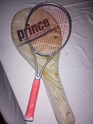 PRINCE GRAPHITE COMP XL OVERSIZE TENNIS RACKET WITH COVER | eBay
