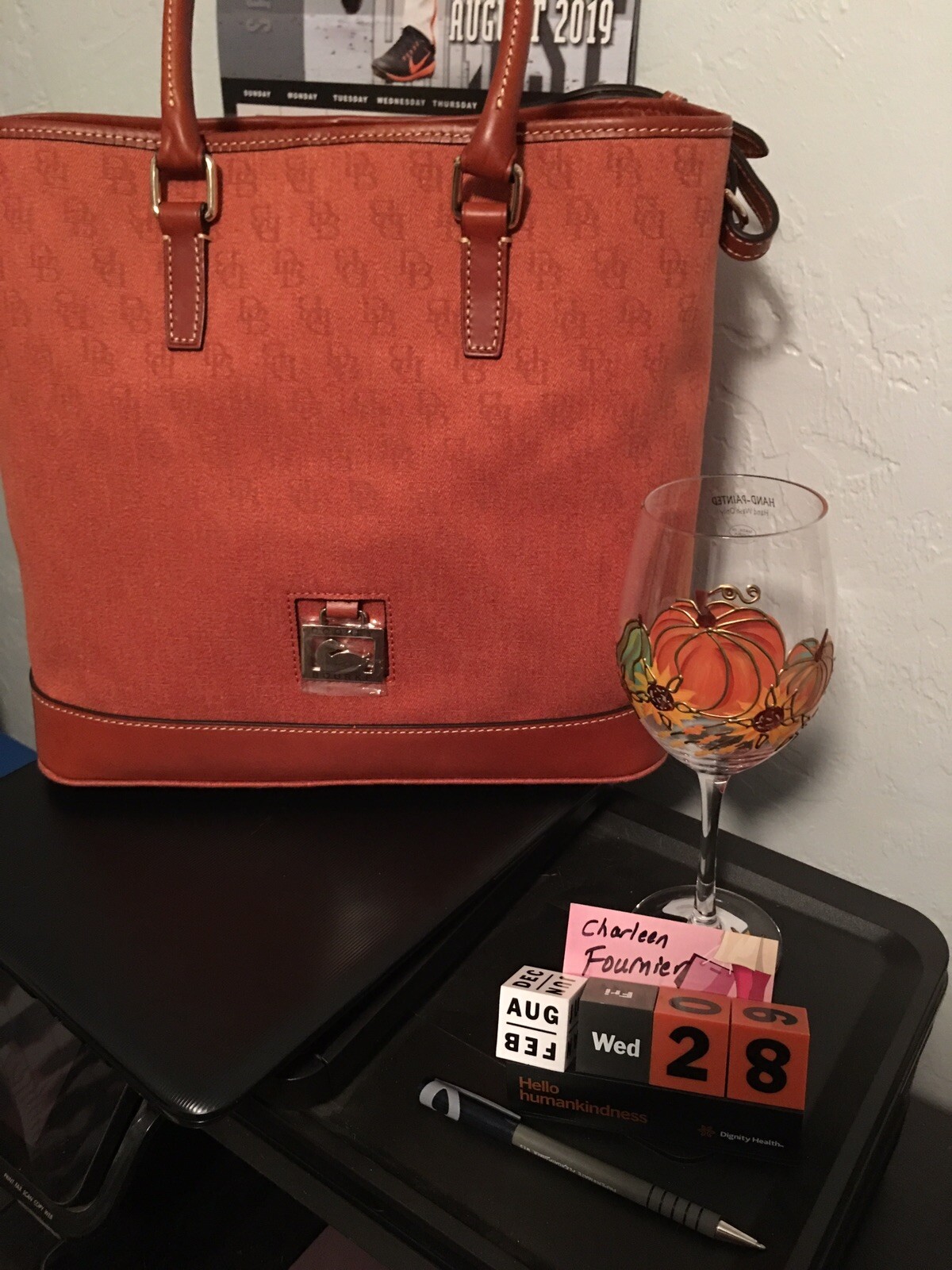 Dooney And Bourke Rust Chelsea Shopper NWT | eBay