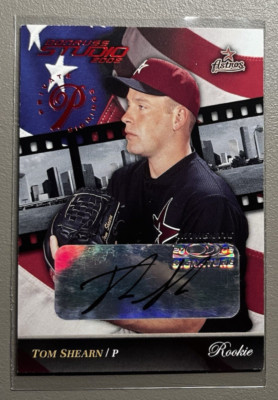 2002 Studio Private Signings Autographs #243 Tom Shearn 212/250 Houston ...