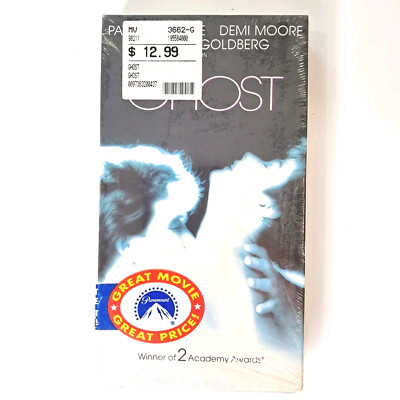 Ghost Movie VCR VHS Tape, 1990 PG-13, 2 hr 6 min, Romance Drama Patrick ...