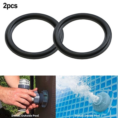2 Replacement Rubber Gaskets For Intex 10745 P6029 Swimming Pool Steps ...