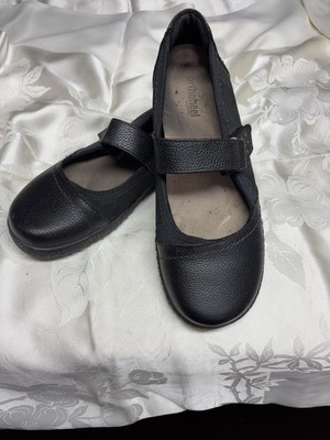 Women’s Vionic Sara Black Leather Mary Jane’s, Size8 | eBay