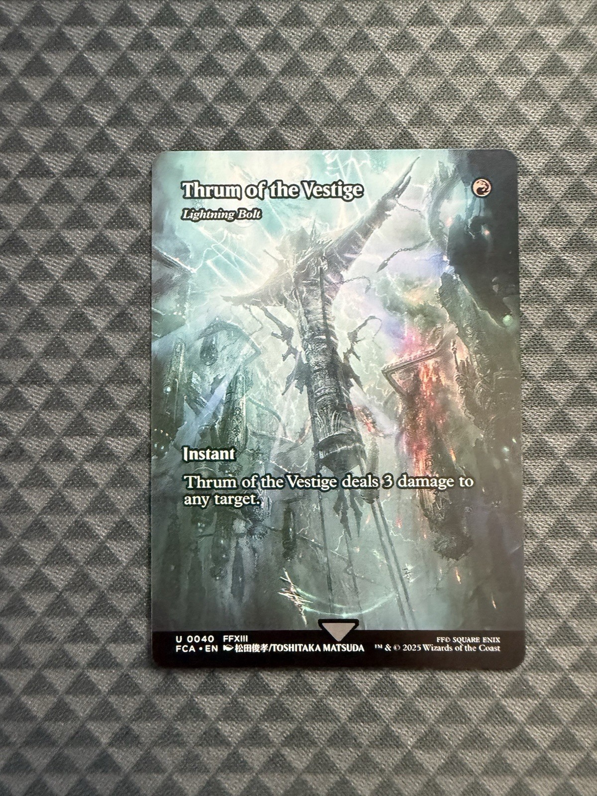 MTG Thrum of the Vestige #0040 Showcase U FINAL FANTASY: Through the ...