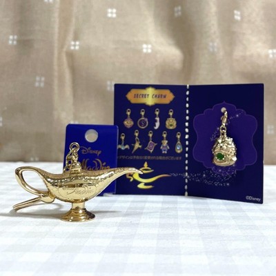 Shiki Theatre Aladdin Lamp Keychain Secret Charm Disney Used | eBay