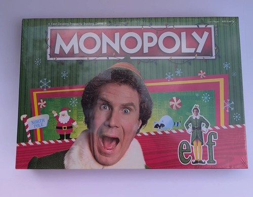 Monopoly Elf Edition – USAopoly 2019 – Sealed! Will Ferrell Christmas ...