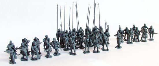 Mercenaries European Infantry 1450-1500 28mm fig. x40 Perry WR20 | eBay
