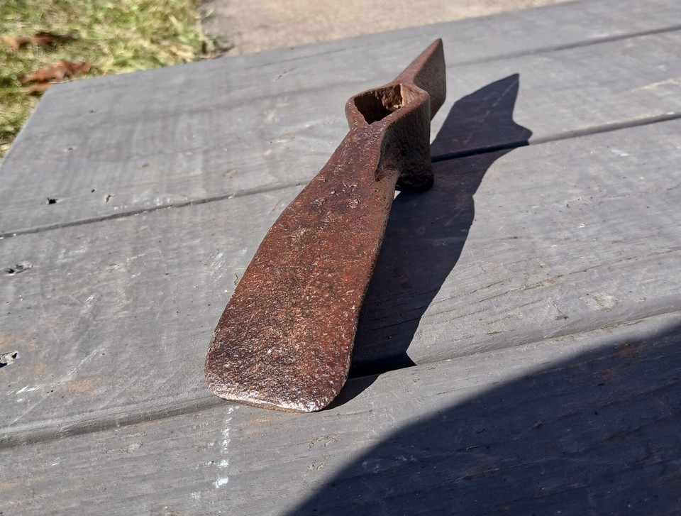 Antique Mattox Pick Tool Adze Head Hand Forged 1870s Era Primitive | eBay