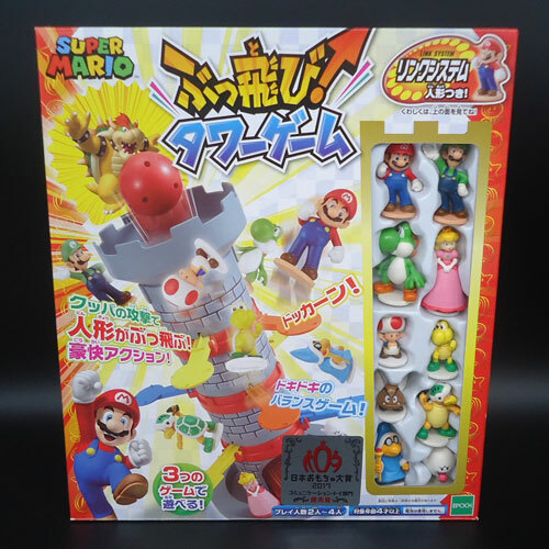 Super Mario Jumping Tower Balance Game Board Game Family Game 4+ Epoch ...