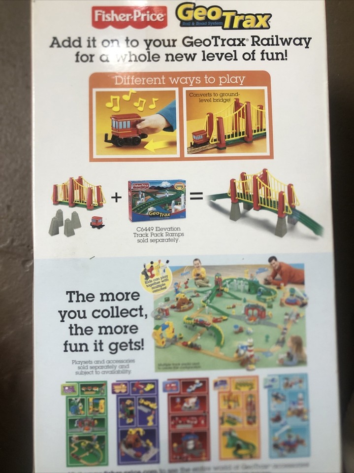 Yr 2005 Geo Trax Rail & Road System SKY HIGH SUSPENSION BRIDGE with ...