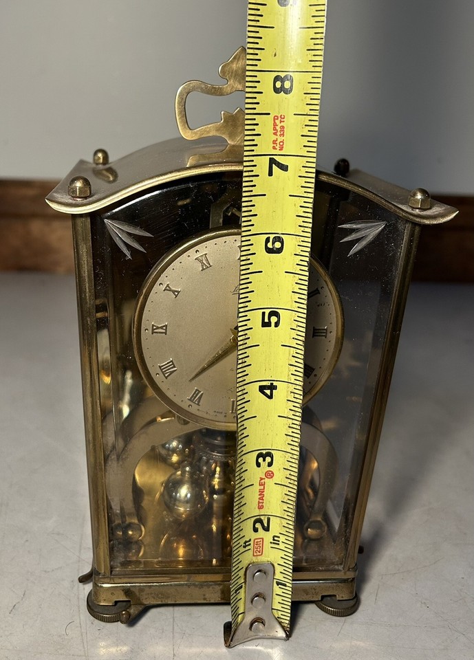 Schatz 400 Day Anniversary Torsion Lantern Mantel Desk Tabke Clock | eBay