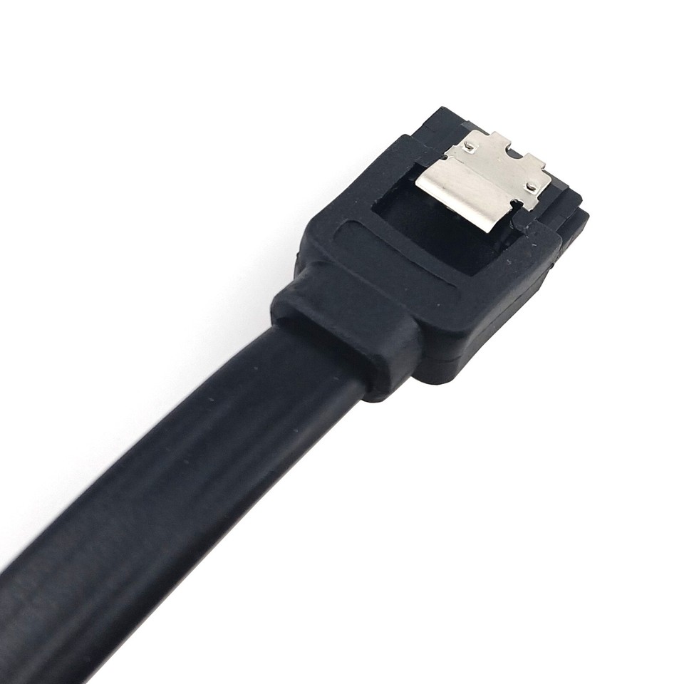 SATA 3.0 Data Cable Locking Latch Desktop PC HDD DVD Drive Motherboard ...