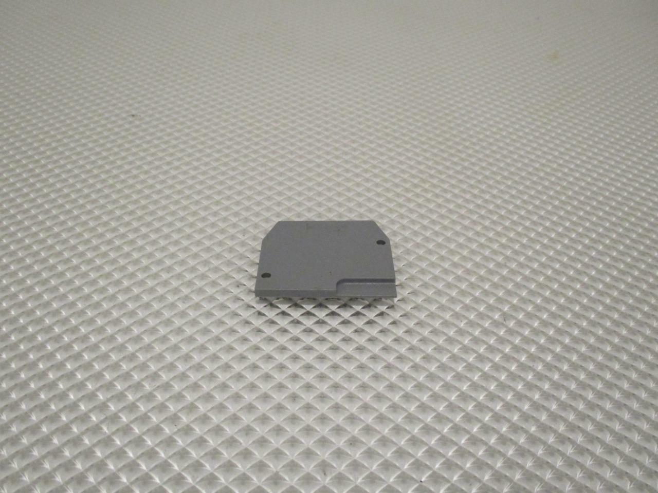 ONE USED LOT OF 49 ENTRELEC GREY TERMINAL BLOCK END CAPS FEM6. | eBay