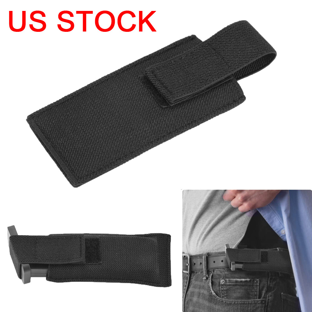9mm Horizontal Magazine Pouch Concealed Carry Mag Holder Single Pistol ...
