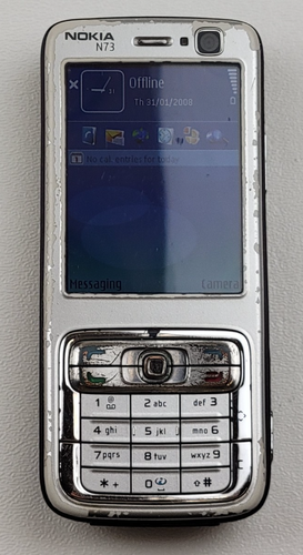 RETRO Nokia Nseries N73 / N73-1 (RM-133) 42MB (GSM Unlocked) Cell Phone ...