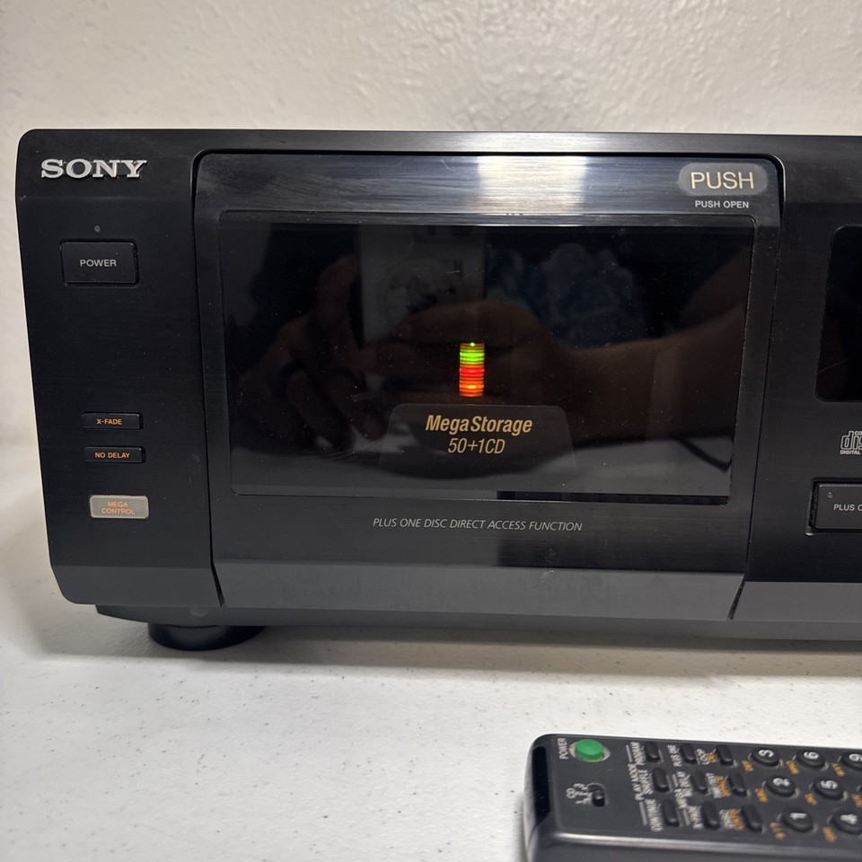 Sony 50+1 CD Player Model CDP-CX55 With Remote | eBay