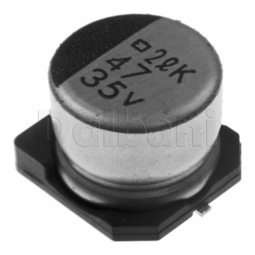 10PCS 35V47MF8x6 New SMD Capacitor 35V 47UF 8X6MM | eBay