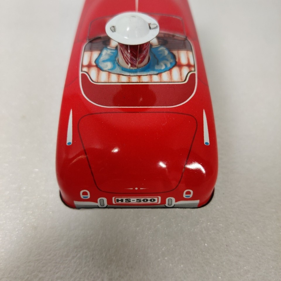 Hans Schumann Germany 1950 Sedan Vintage Red Car New Condition | eBay