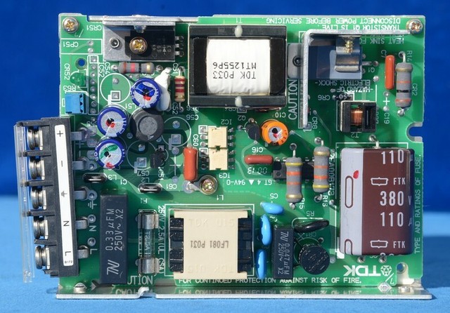 FAW24-1R1 / POWER SUPPLY INPUT 100-240VAC 0.7A OUTPUT 24VDC 1.1A / TDK ...