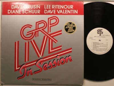 Various Artists Promo Lp Grp Live In Session On Grp - Vg++ / Vg+ (Tape ...