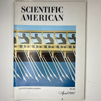 Scientific American Magazine April 1981 Ancient Oared Warships Lithium ...