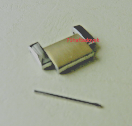 Two Tone Gold & Silver Spare link fits AR2449 Armani Men's Watch Strap ...