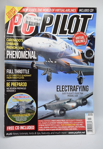 PC PILOT Cockpit Building CD NOT included Aviation UK Magazine Jan/Feb ...
