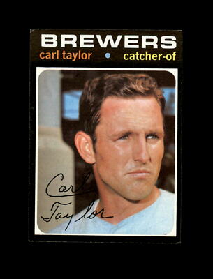 1971 Topps Baseball #353 Carl Taylor (Brewers) NM | eBay