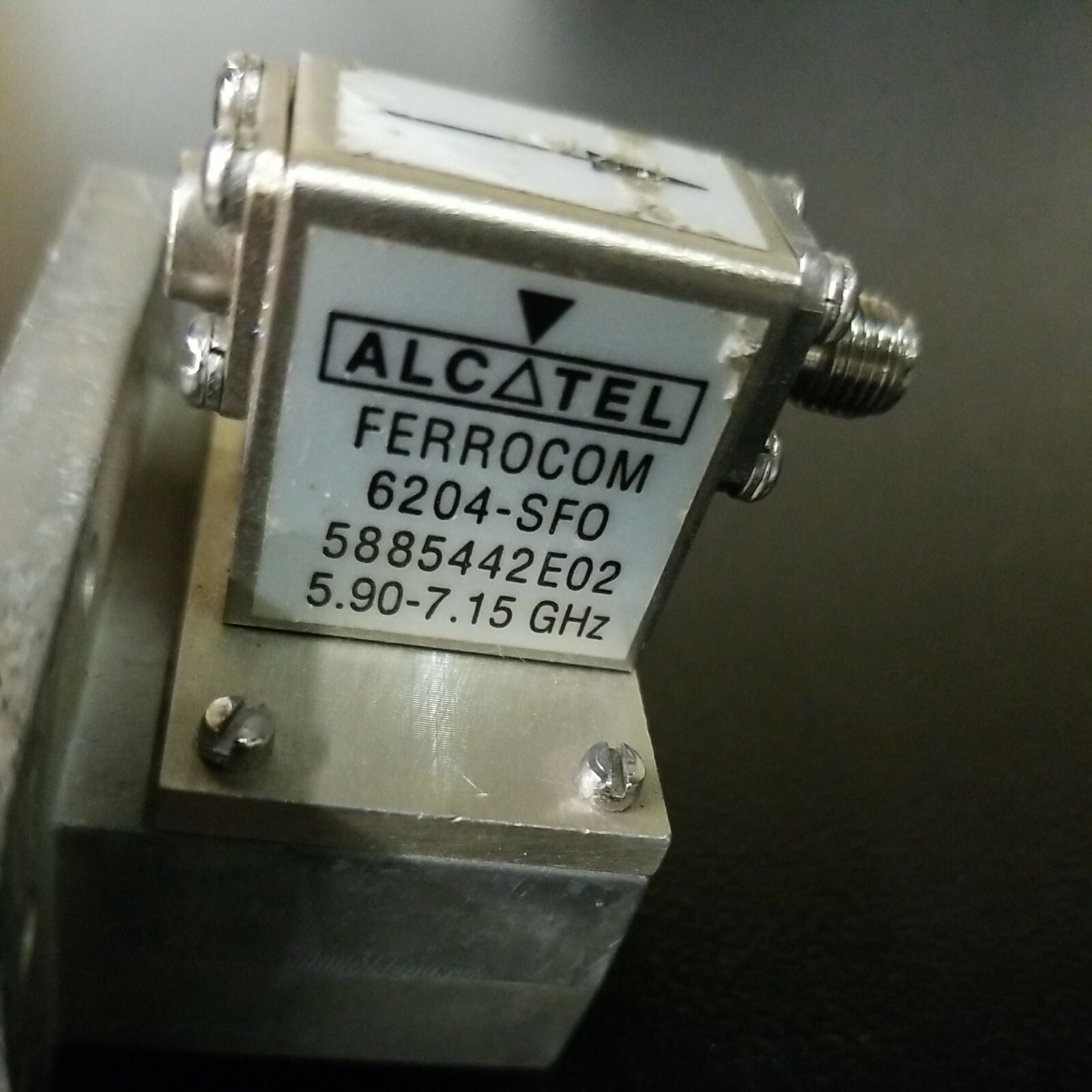 Waveguide WR-137 Termination to SMA, 5.9 to 7.15 GHz | eBay