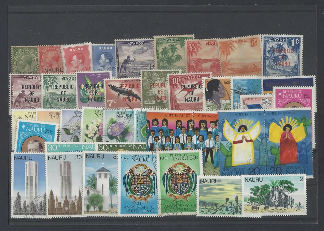AOP Nauru collection (90 different stamps) | eBay Australia