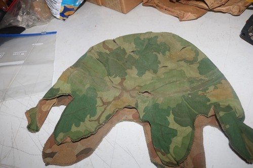 Vietnam Mitchell camo M1 helmet cover twill "Ginny" M106 #27 | eBay
