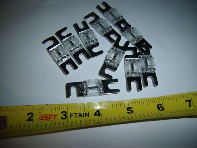 (5) Nickel Mini-ANL MIDI AFS 80 Amp Car Power Wire Fuse Audio ...