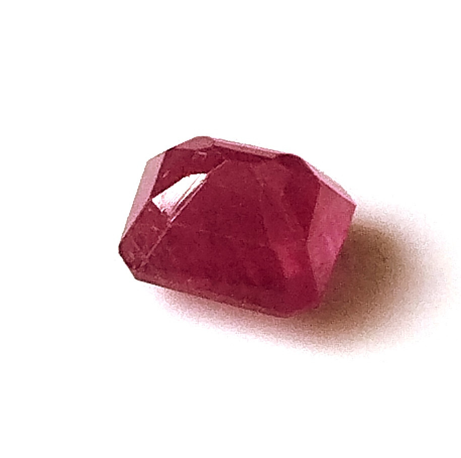 Radiant Cut Ruby Faceted Unheated Natural Loose Gemstone 1.65 Carat 6 ...
